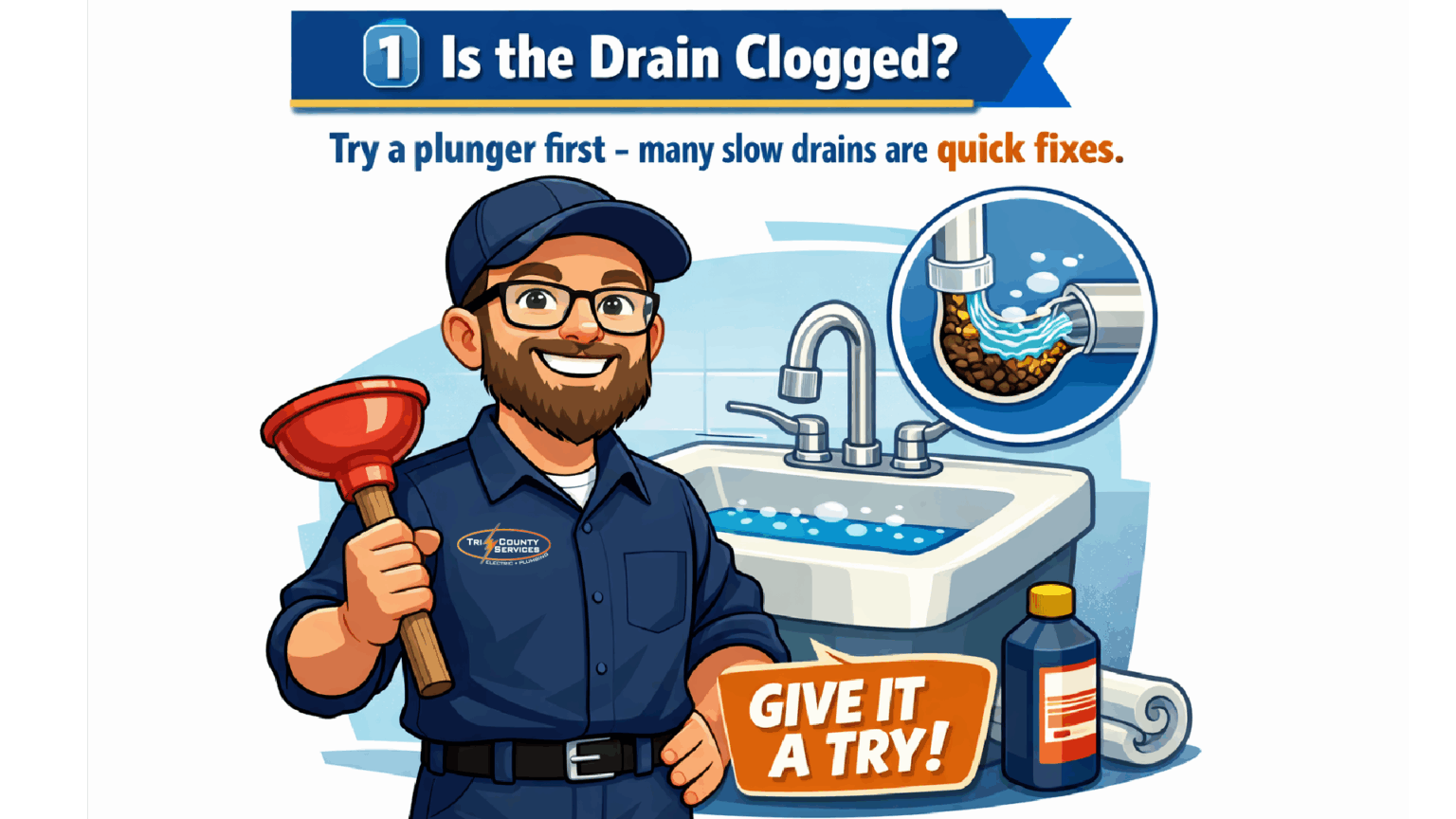 3 Things To Check Before Calling A Plumber Tri-County Services