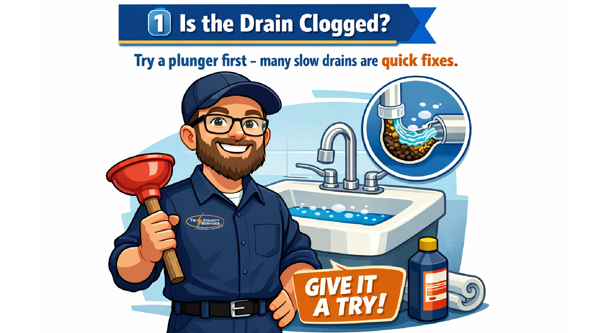 3 Things To Check Before Calling A Plumber Tri-County Services